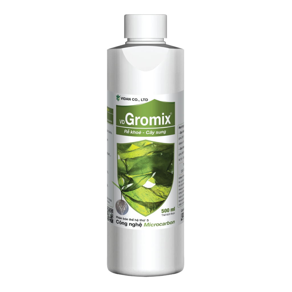 GROMIX (500ml) - Rễ khỏe, cây sung - VIDAN | Phân bón thế hệ thứ 5