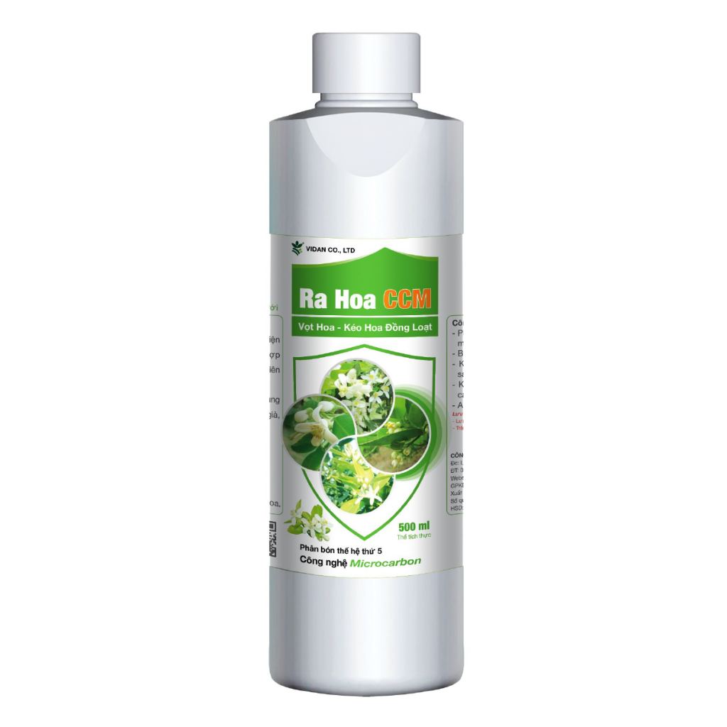 RA HOA CCM (500ml) - Vọt hoa, kéo hoa đồng loạt - VIDAN | Phân bón thế ...